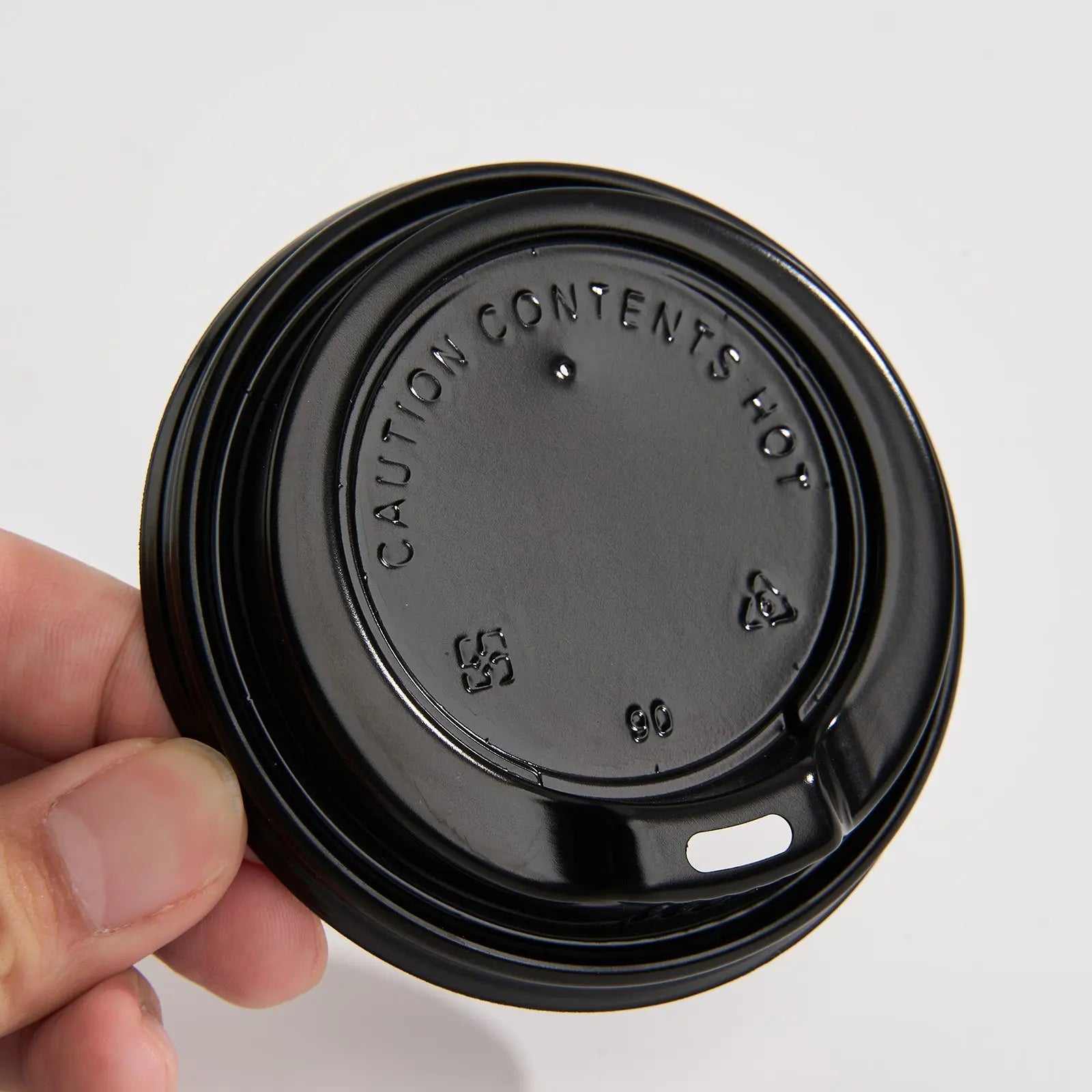 12 oz Custom Recyclable Paper Cups with Lids | RacetopPrint