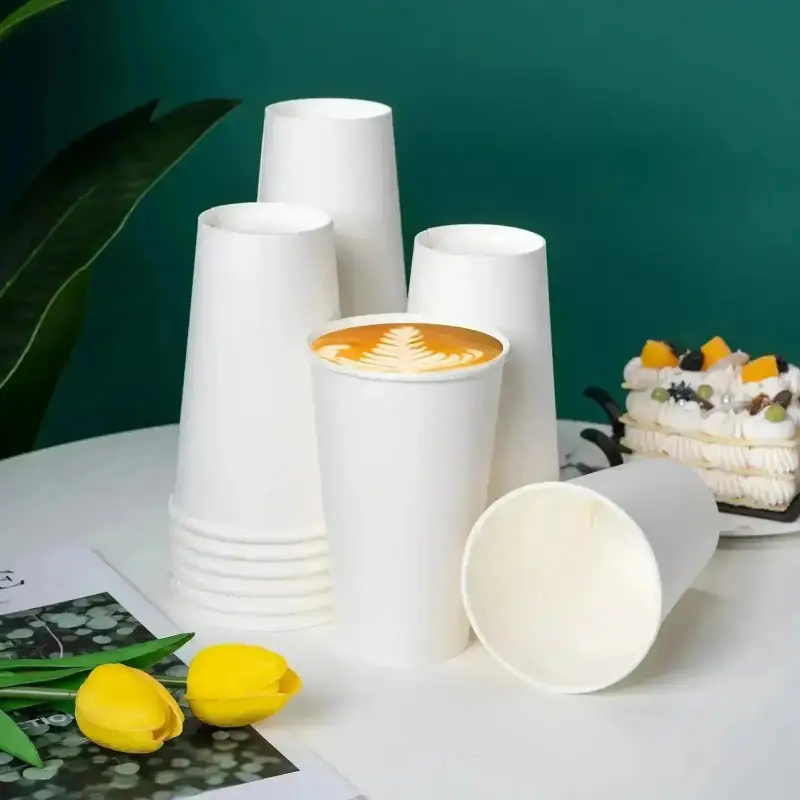 16 oz Blank Recyclable Paper Cups | RacetopPrint