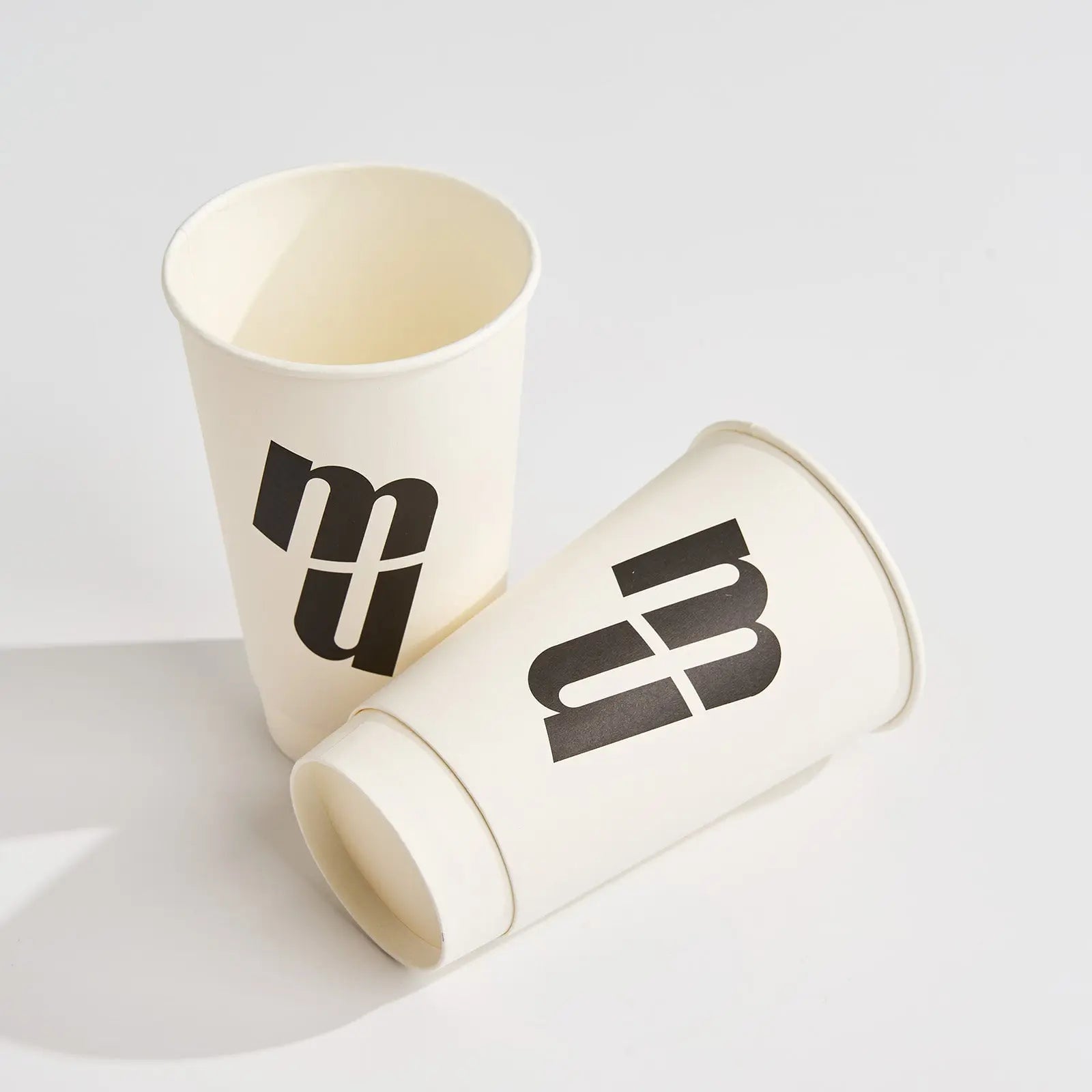 16 oz Custom Compostable Double Wall Paper Cups – PLA Lined & Full ...