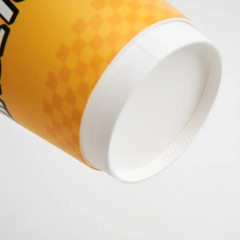 8 oz Custom Recyclable Double Wall Paper Cup | RacetopPrint