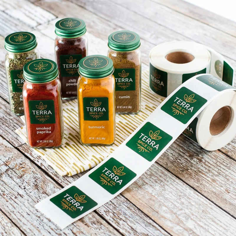 Custom Labels by the Roll Wholesale - Vinyl Label Roll Printing for ...