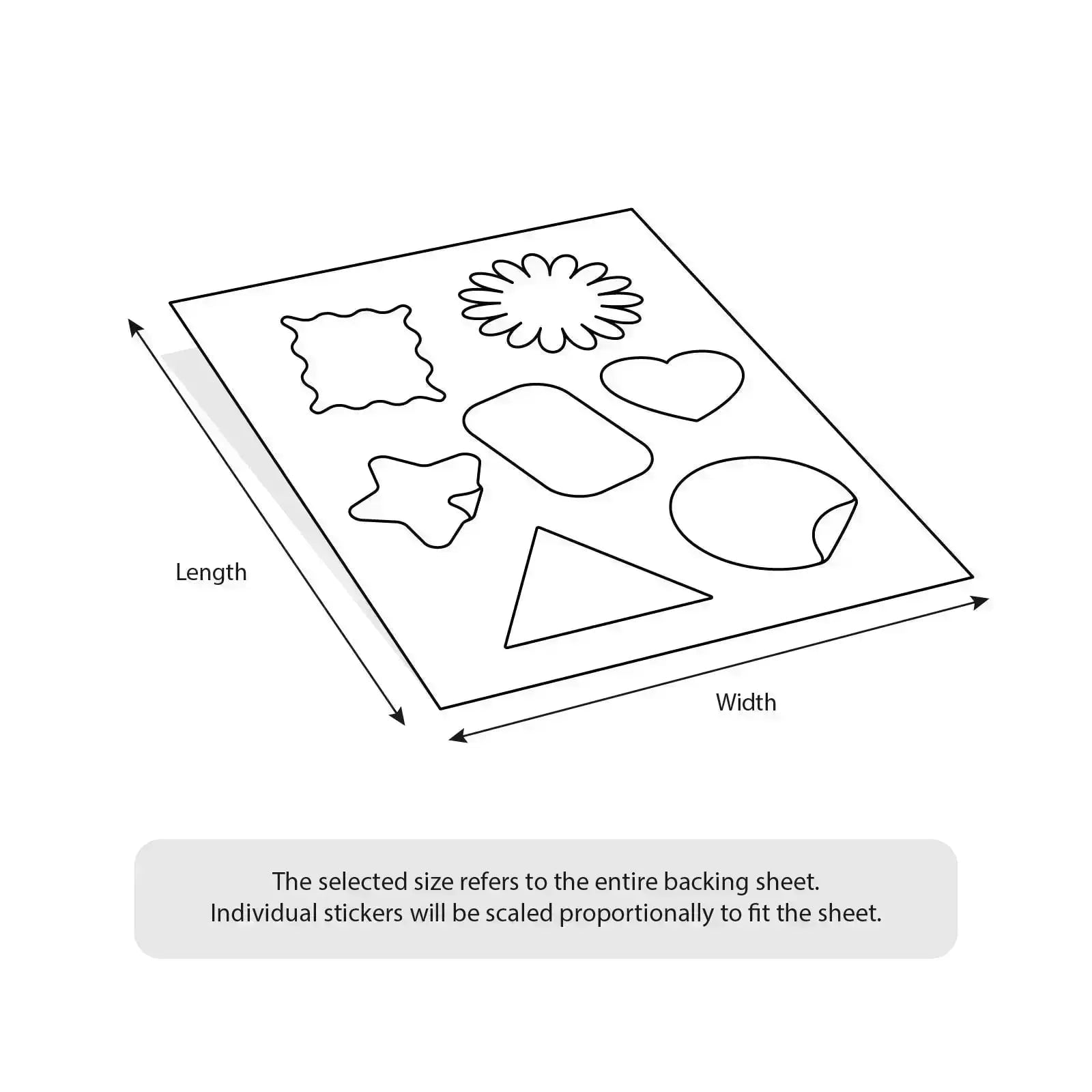 Custom Clear Sticker Sheets – Vinyl Sticker Sheet Printing | RacetopPrint