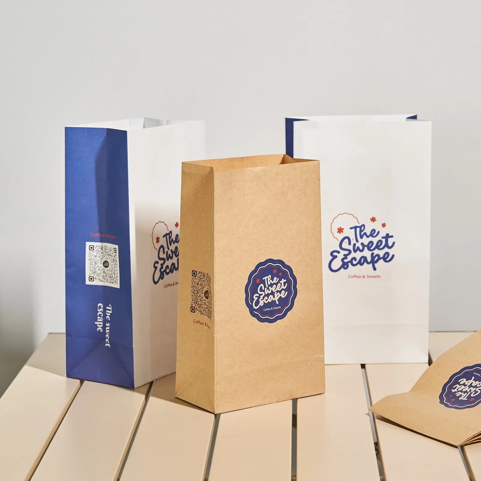 Custom Premium Grocery Bags - 4-Side Printing & Recyclable | RacetopPrint