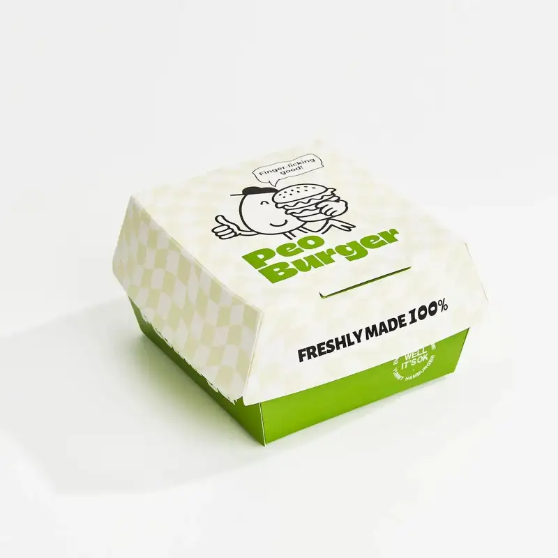 Custom Hamburger Boxes – Food Packaging with Logo | RacetopPrint