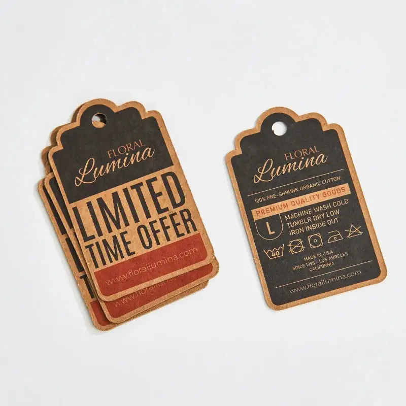 Custom Hang Tags - Clothing & Gift Tags in Small Batch | RacetopPrint