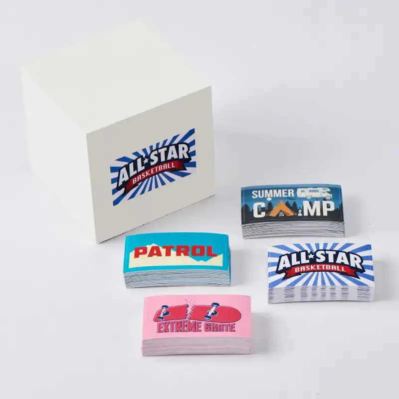 Custom Rectangle Vinyl Stickers - Durable & Premium | RacetopPrint