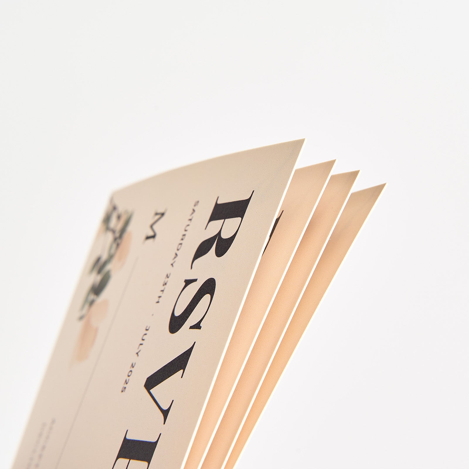 Custom Wedding RSVP Cards – Low MOQ & Premium Paper Options | RacetopPrint