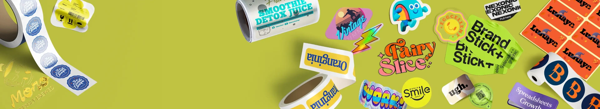 Custom Retail Stickers | RacetopPrint